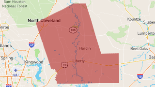 Texas Liberty County - AtlasBig.com