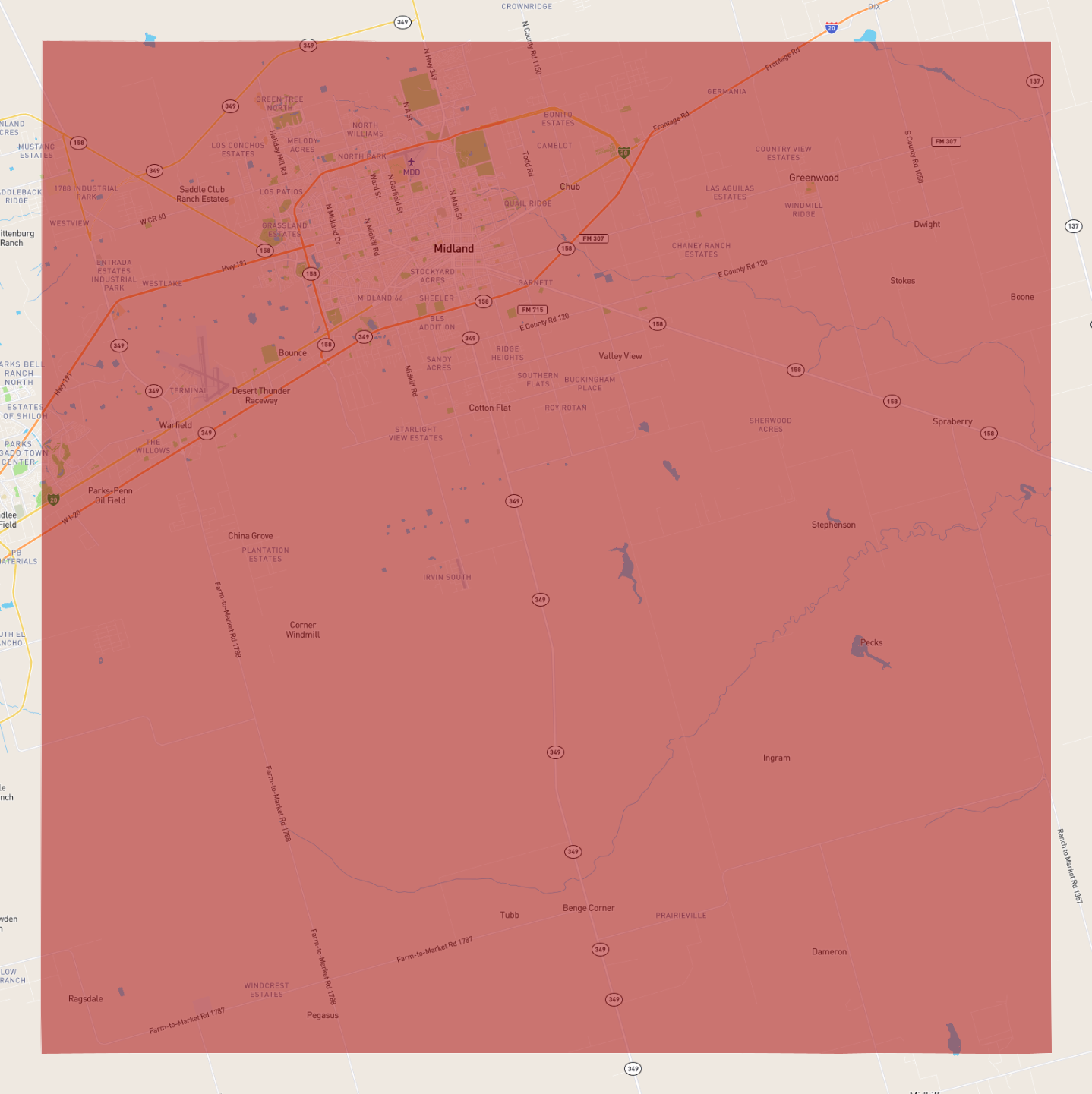 Texas Midland County