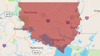 Texas Orange County - AtlasBig.com