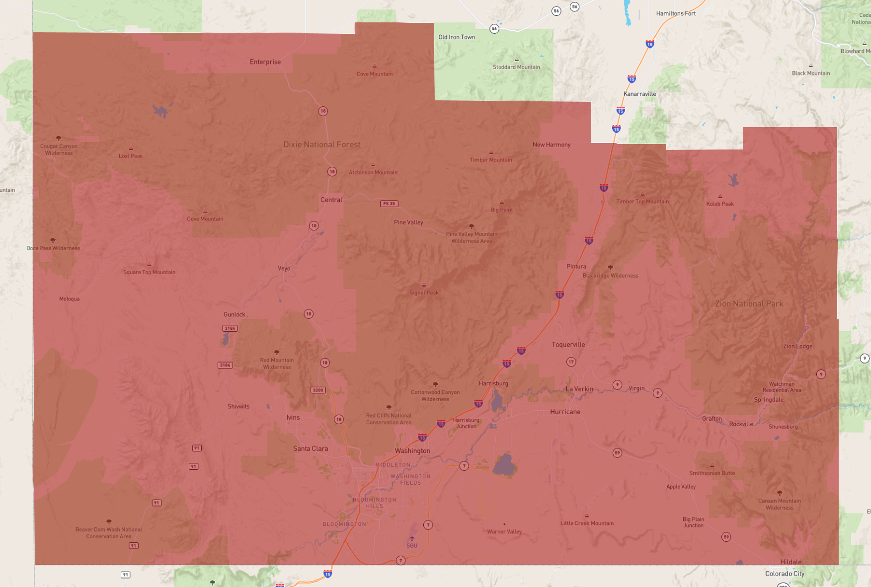 Utah Washington County