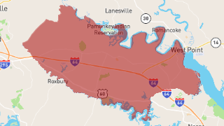 Virginia New Kent County - AtlasBig.com