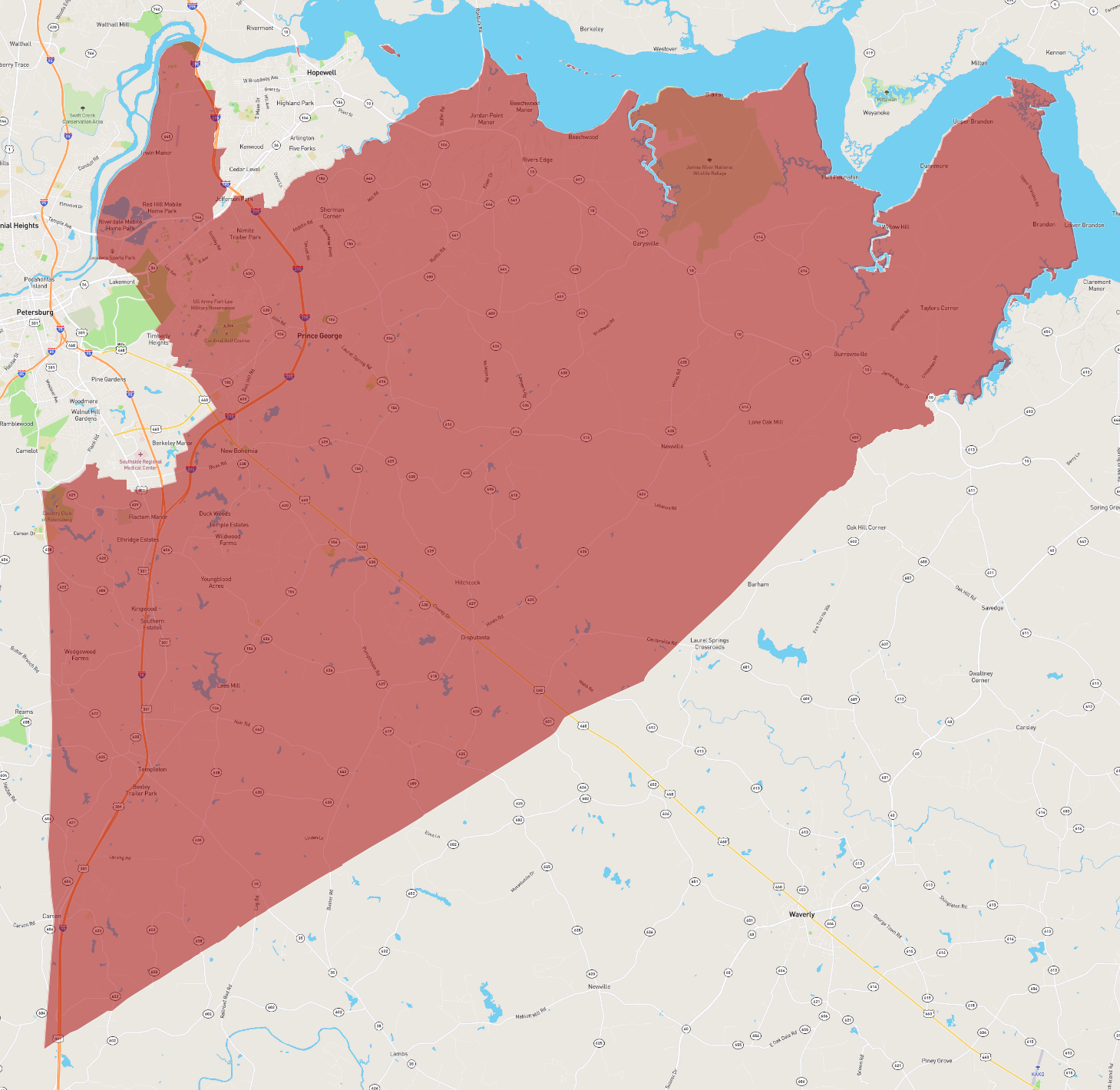 Virginia Prince George County