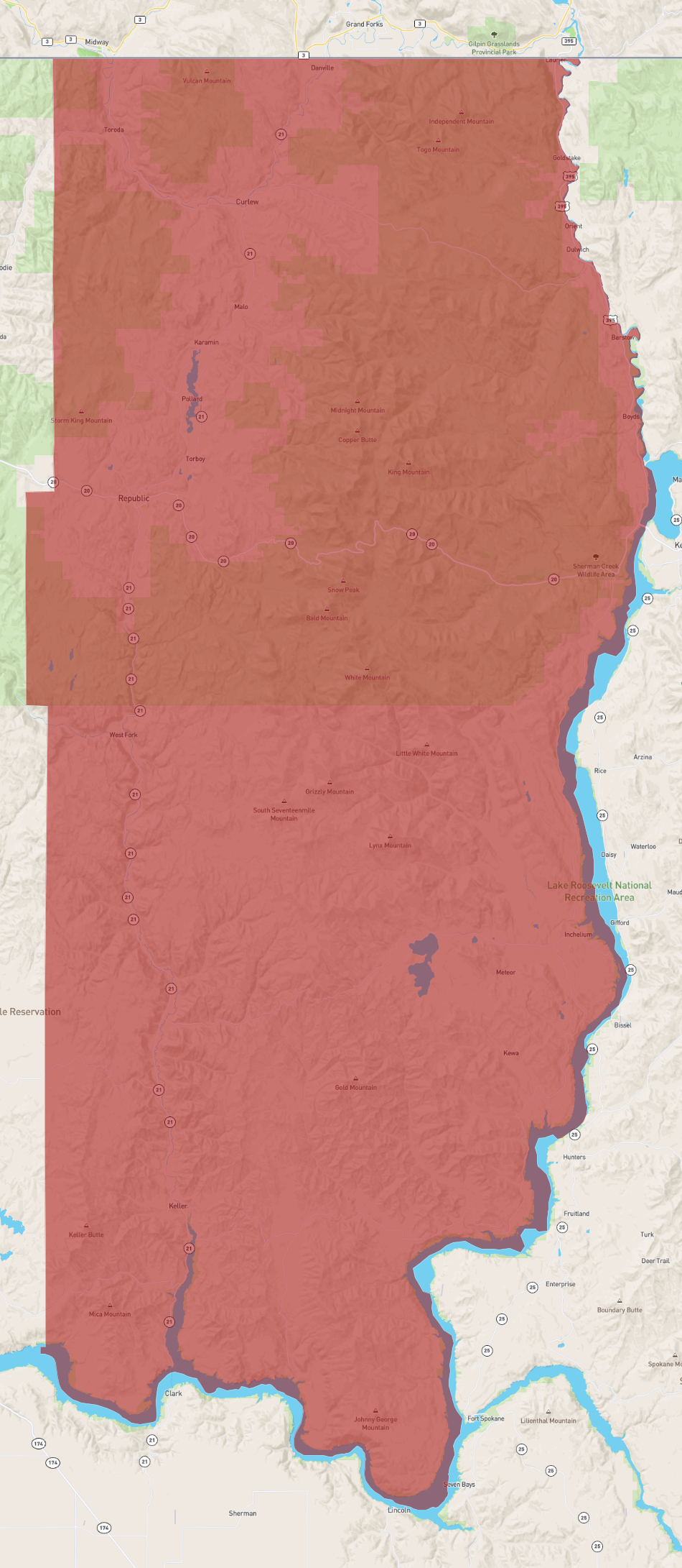 Washington Ferry County