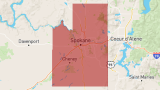 Washington Spokane County - AtlasBig.com