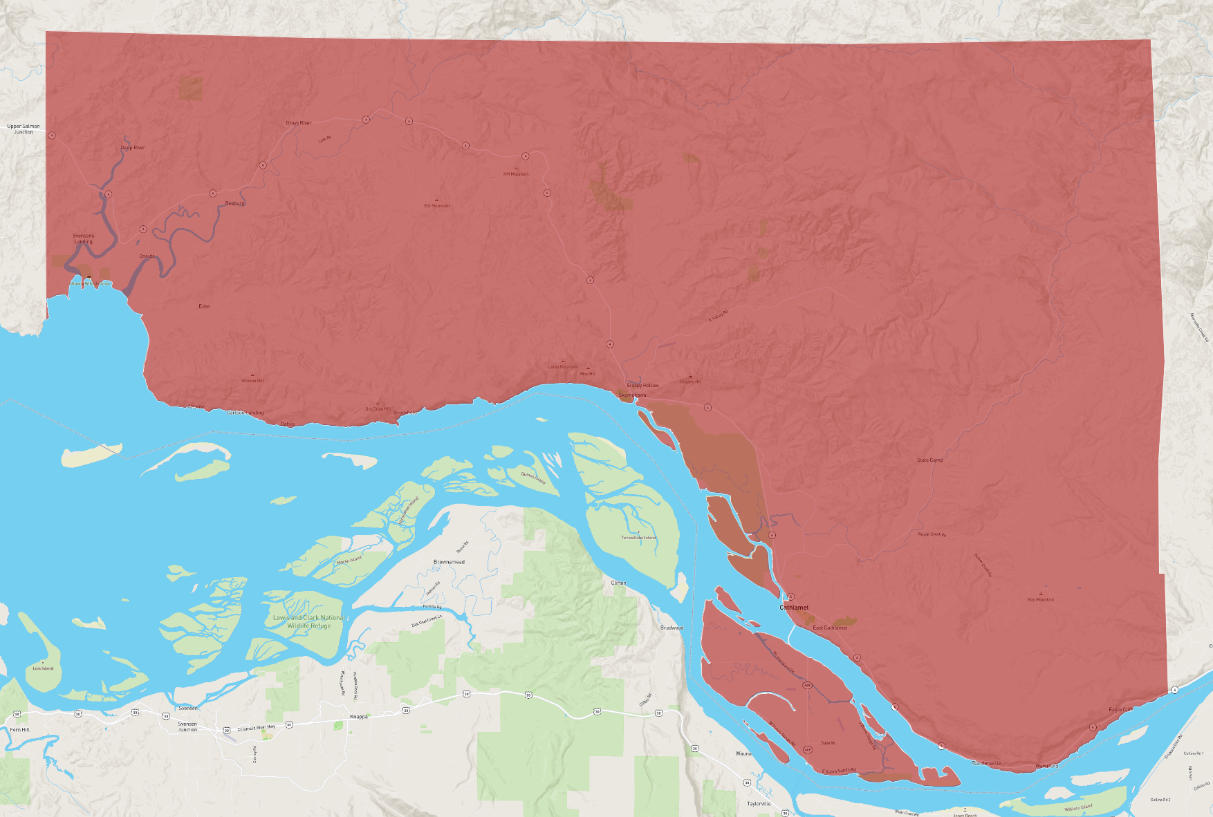 Washington Wahkiakum County