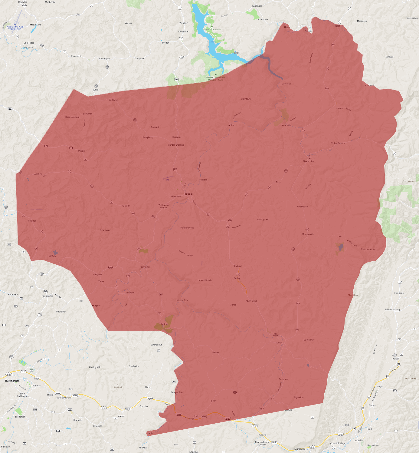 West Virginia Barbour County