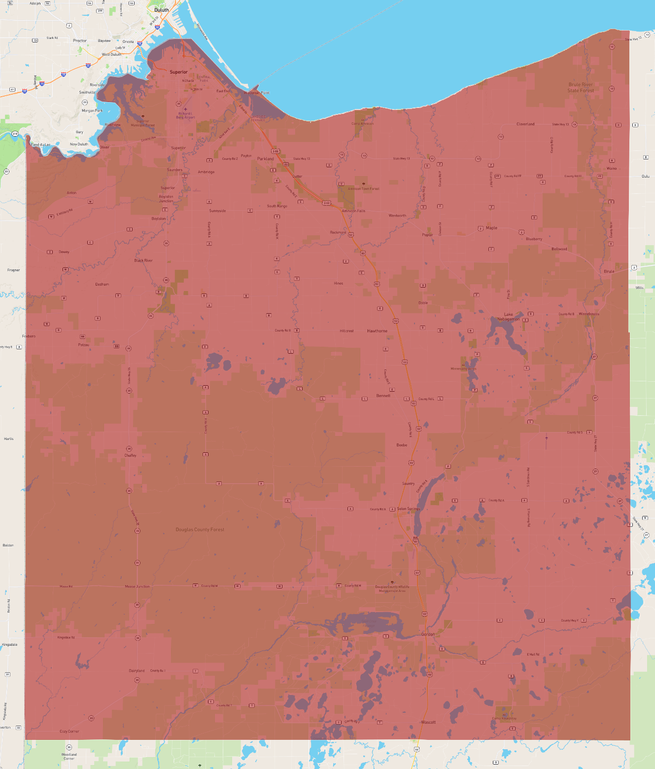 Wisconsin Douglas County