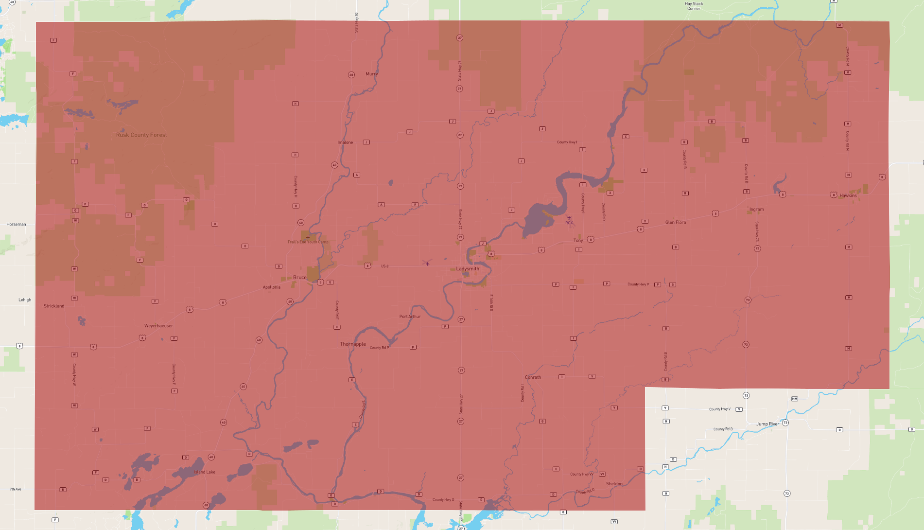 Wisconsin Rusk County