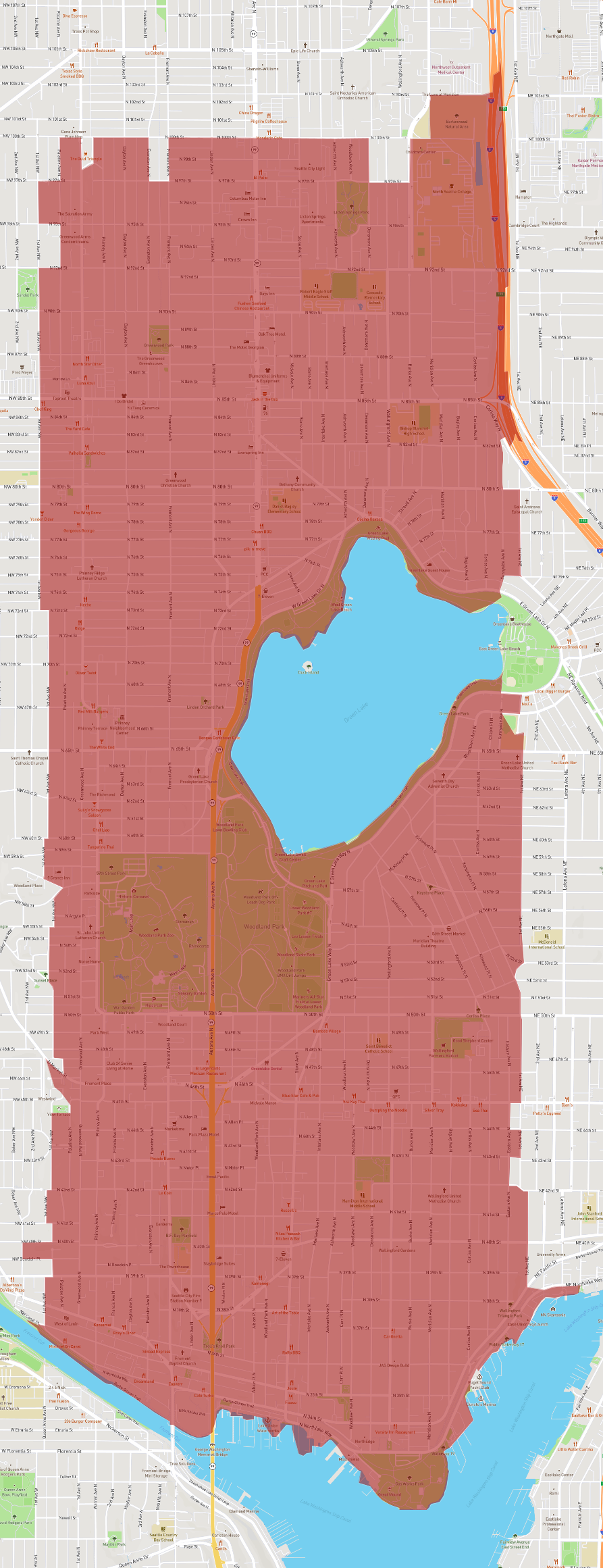 Zip Code 98103 - AtlasBig.com