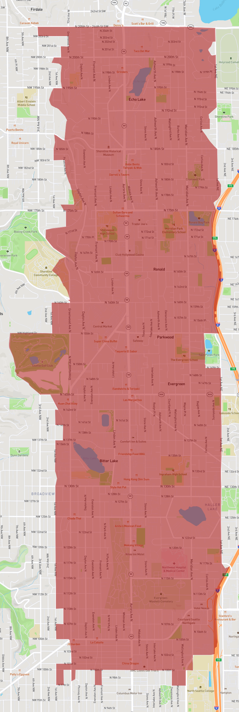 Zip Code 98133 - AtlasBig.com