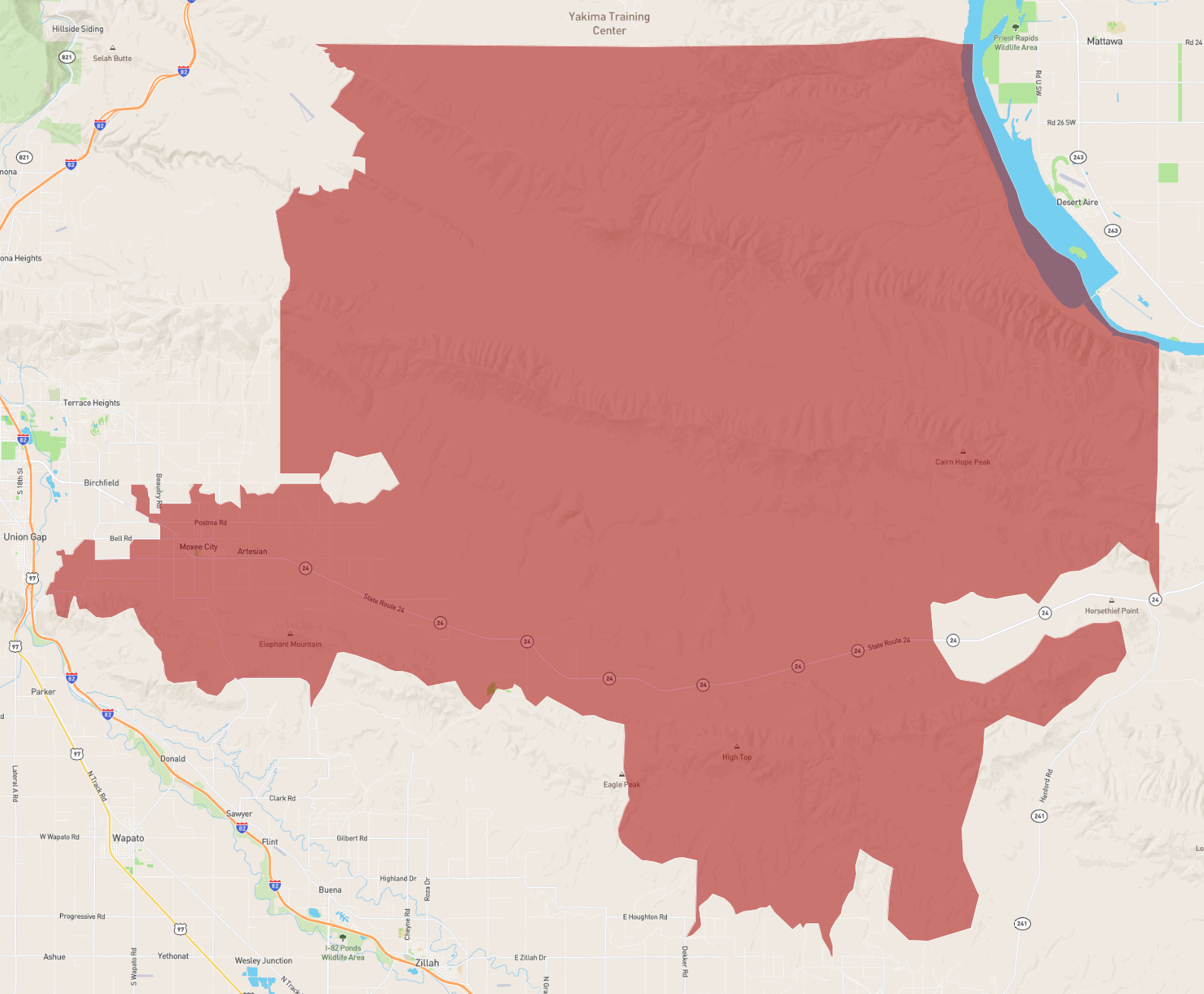 Zip Code 98936 - AtlasBig.com